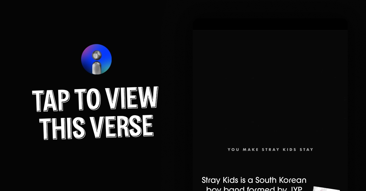 Stan Stray Kids - Verse by @eowyn01